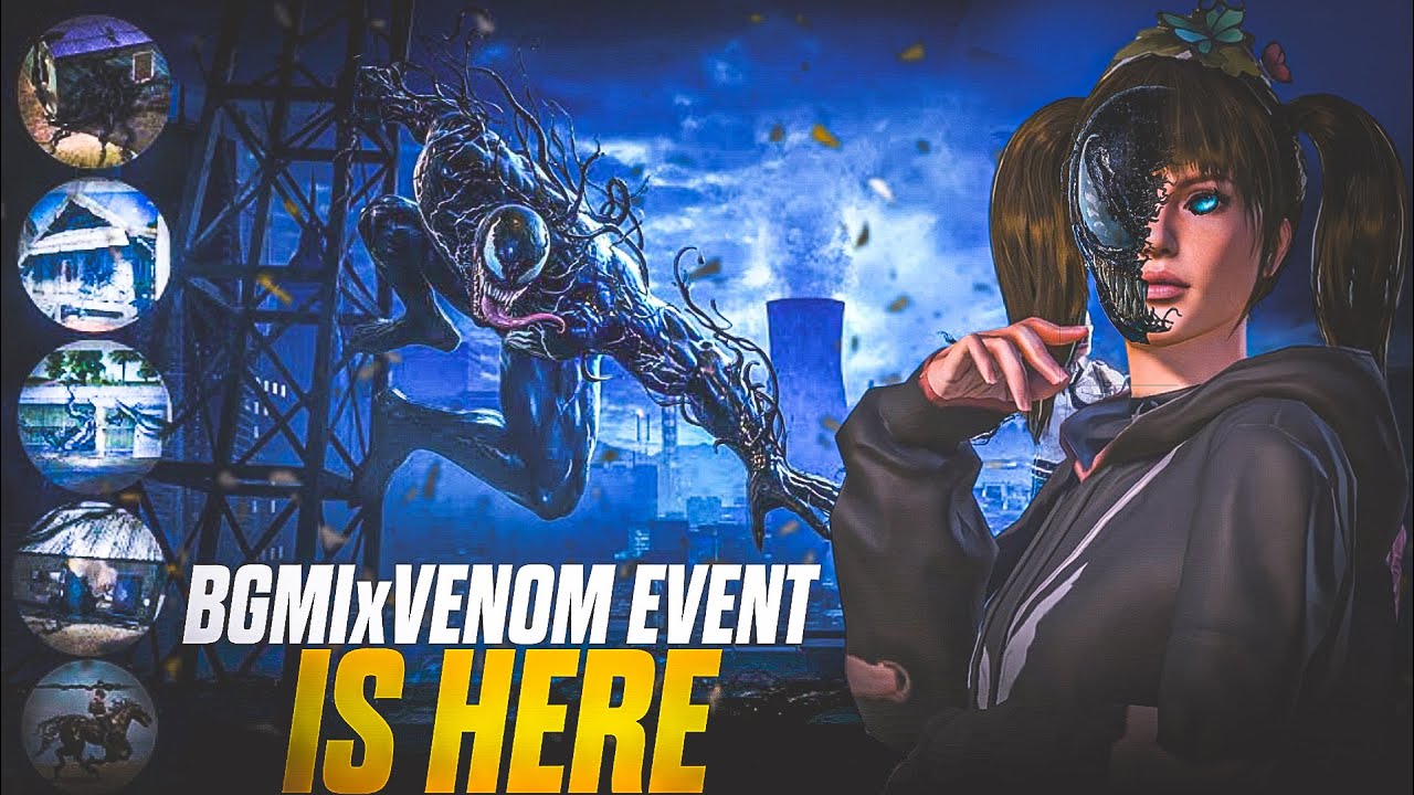 NEW VENOM UPDATE IN BGMI🔥 😎 | BGMI LIVE BOOM BAAM GAME PLAY #bgmi # ...