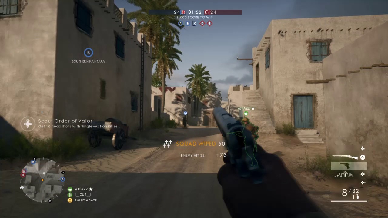 Battlefield 1 Quick Scope!!!! - YouTube