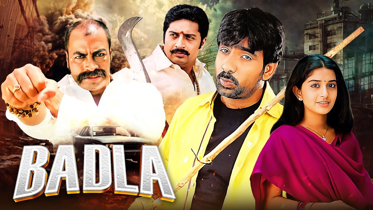 BHADRA Ravi Teja South Dubbed Hindi Movie | Meera Jasmine | South ...