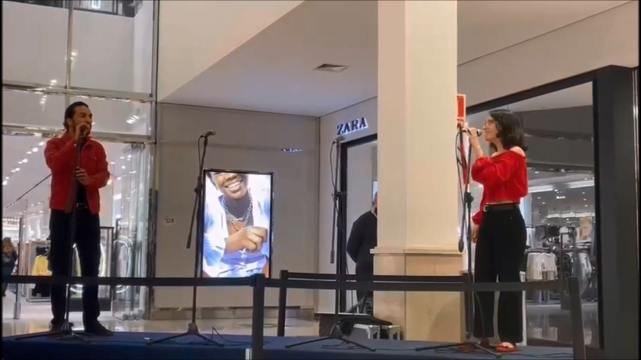 A Whole New World - Cover by Germán Barboza & Sofía Rasmussen (Live at Montevideo Shopping ...