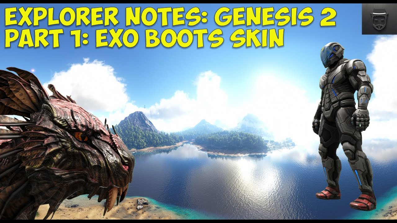 ARK: How to get Exo-Boots Skin And The Shadowmane Chibi - YouTube