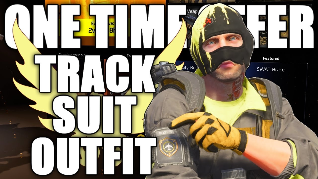 THE DIVISION 2 ONE TIME OFFER! HOW TO GET THE TRACKSUIT OUTFIT AND INFO ...