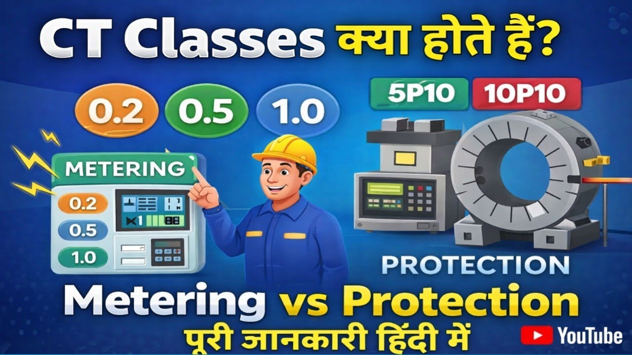 CT classification || protection CT and metering CT || accuracy and ...