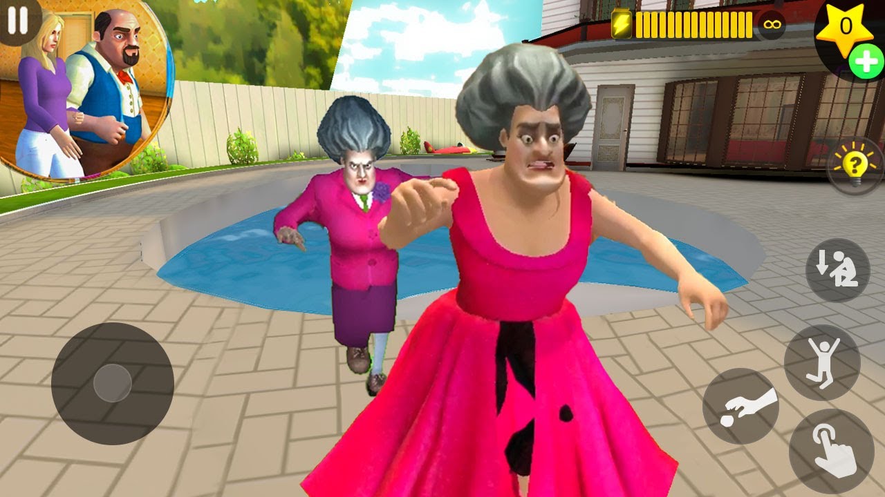 Scary Teacher 3D | Playing as Evil Teacher in Miss T House New Update ...
