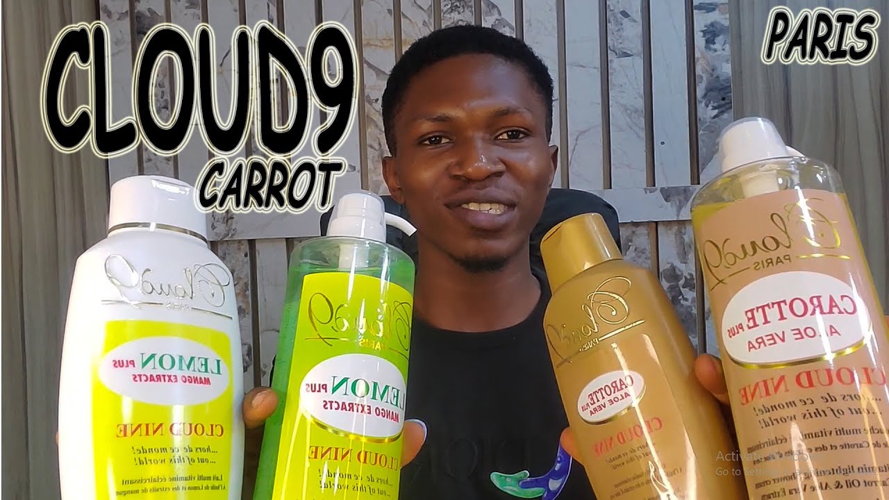 Cloud9 Carrot Lotion: Natural Glow in a Bottle!" - YouTube