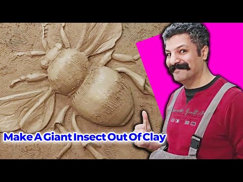 Make A Giant Insect Out Of Clay - YouTube