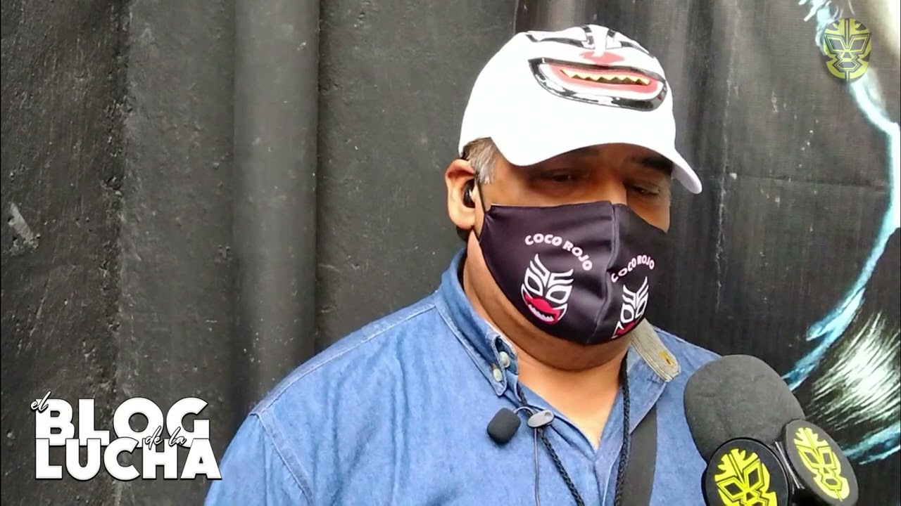 Coco Rojo sin máscara habla del estado de salud de Súper Muñeco y ...