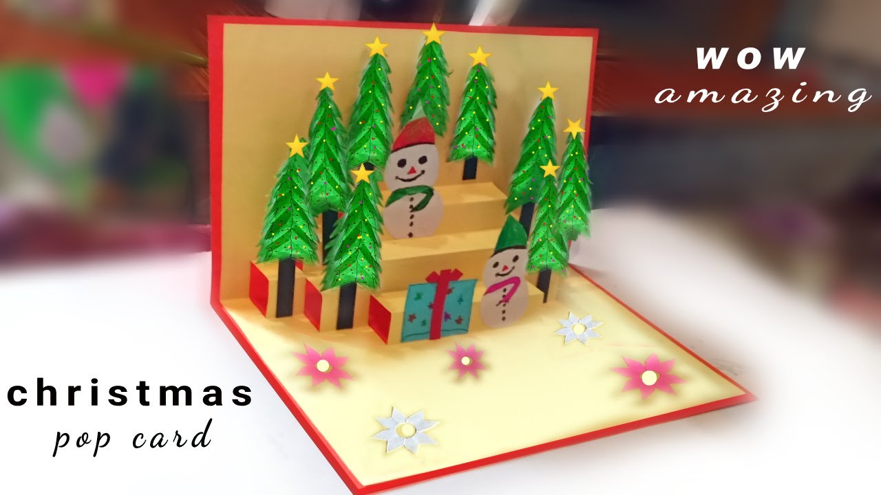 How To Make Christmas Pop Up Card Christmas Cards Diy How To Make how-to-make-christmas-pop-up-card-christmas-cards-diy-how-to-make