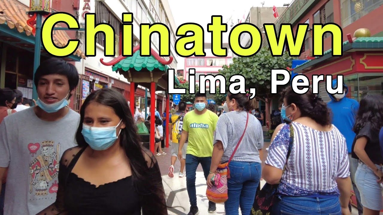 LIMA'S CHINATOWN is a great area for shopping (Barrio Chino) | Walking ...