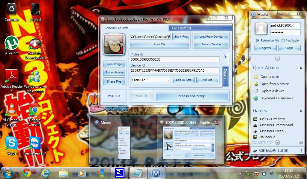 Astuce comment mettre un profile modio sur xbox 360 - YouTube