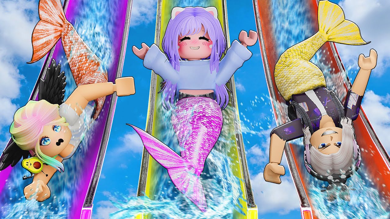 НАШЛИ ВСЕХ РУСАЛОК В АКВАПАРКЕ! Roblox Mermaid Waterpark - YouTube