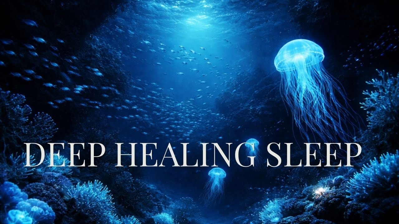 Deep Sea Sleep Frequencies 🌊 432Hz + 528Hz + 741Hz | 8 Hours ...