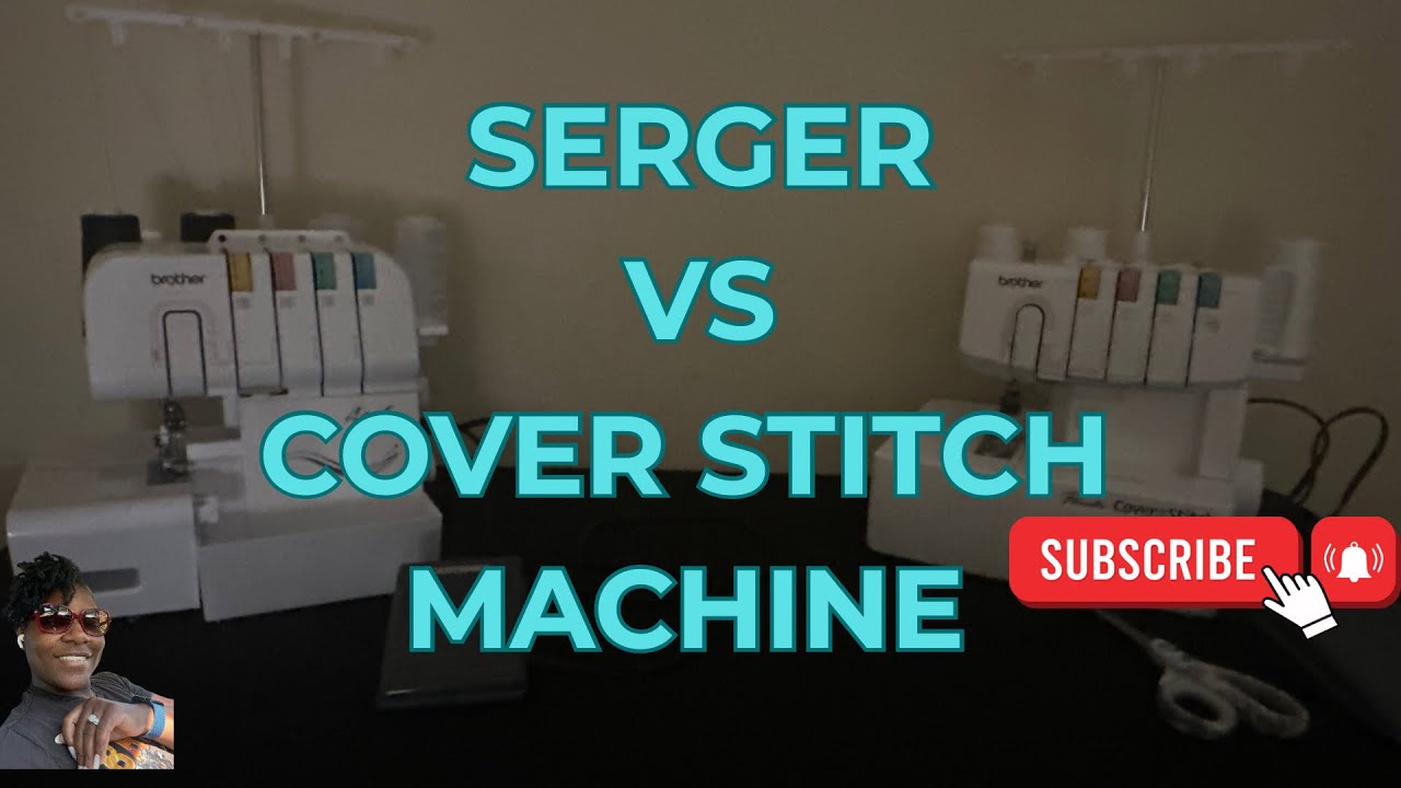 Serger VS. Cover stitch #sewing #diycrafts #sewingtips #subscribe #diy ...