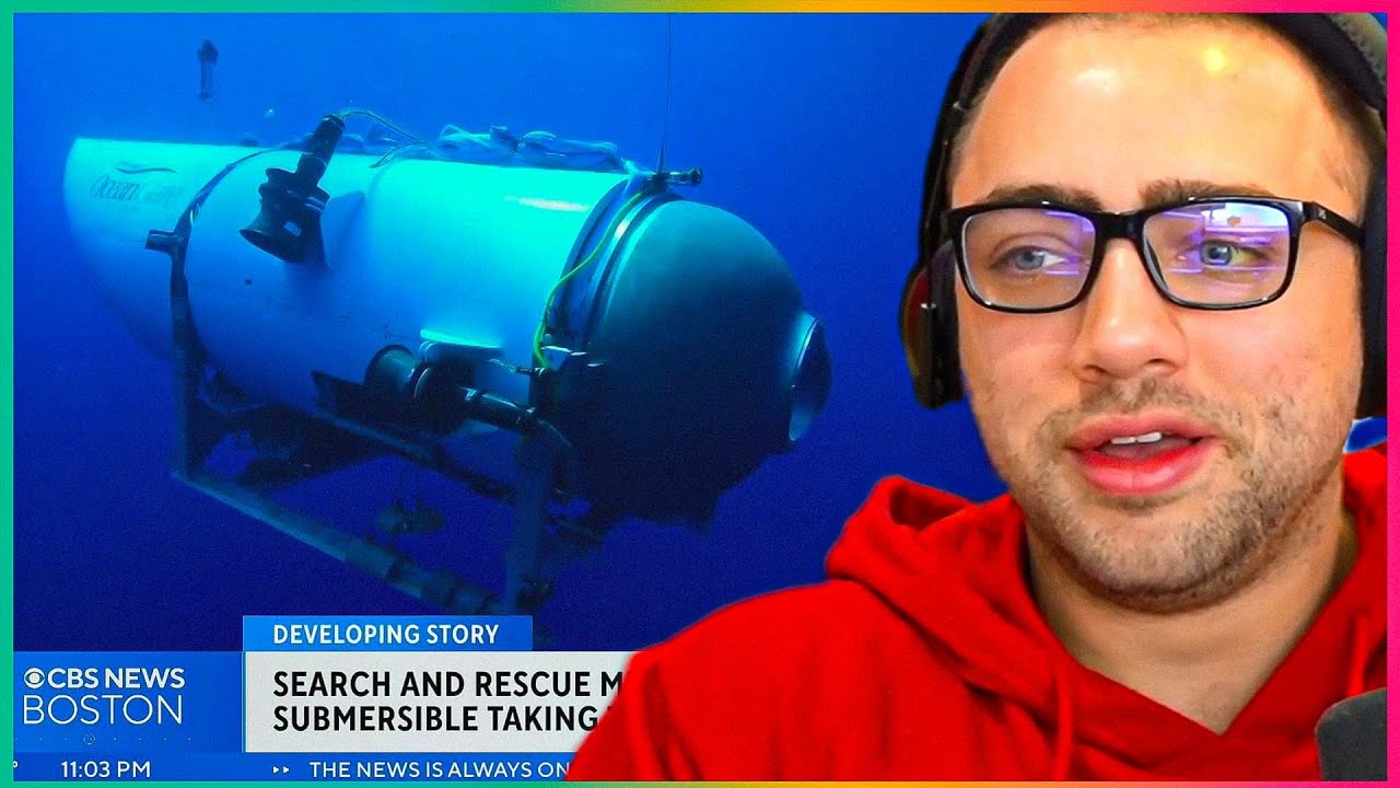 Titanic Tourist Submarine Gone Missing in Atlantic Ocean | Mizkif ...