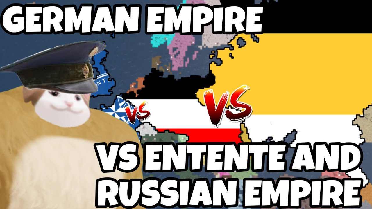GERMAN EMPIRE VS RUSSIAN EMPIRE AND ENTENTE IN NRR! | Roblox NRR - YouTube