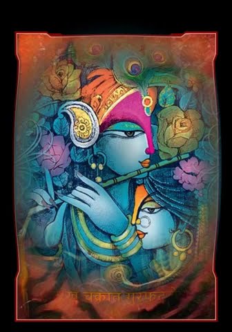 कृष्णा तुझ्या भक्तीत चिंब मी 1136 Nitya Krishna Kavya Seva - YouTube