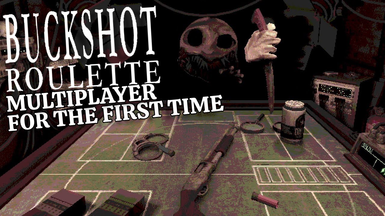 PLAYING THE SCARY GAME WITH MY FRIENDS - BUCKSHOT ROULETTE - YouTube