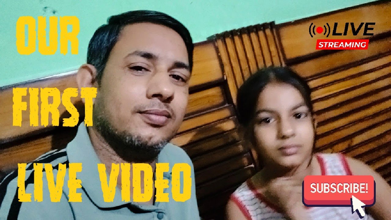 Our first live video - YouTube