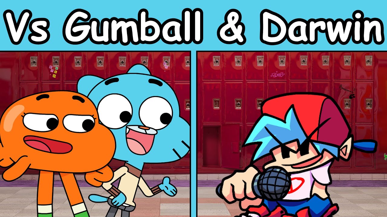 Vs Gumball & Darwin - FNF The Amazing Funk of Gumball [DEMO] - YouTube