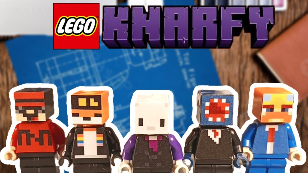 I Made MINECRAFT YOUTUBERS in LEGO! @Knarfy @CragDyna @ThatChiefGuy ...