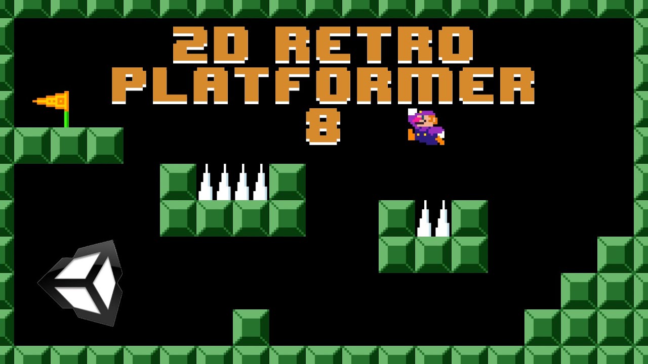 2D Retro Platformer Tutorial - Unity - pt.8 (Lives System & HUD) - YouTube