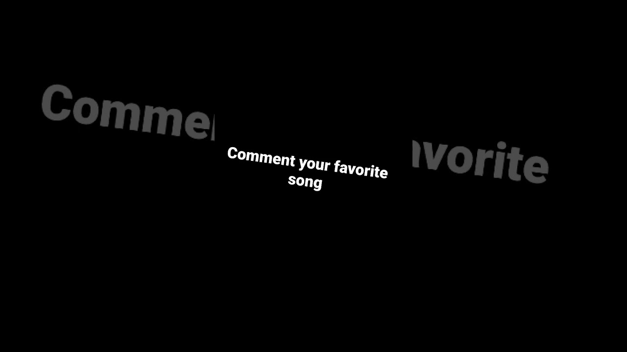 Comment your favorite song - YouTube