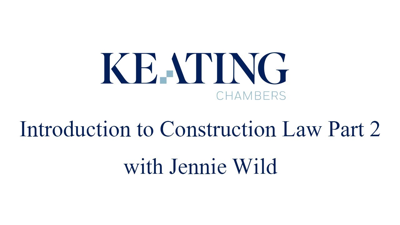 Introduction to Construction Law: Part 2 - YouTube