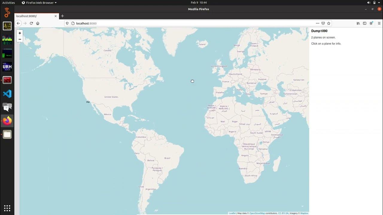 Receiving ADS-B Signals Using dump1090 in a GNU Radio Virtual Machine ...
