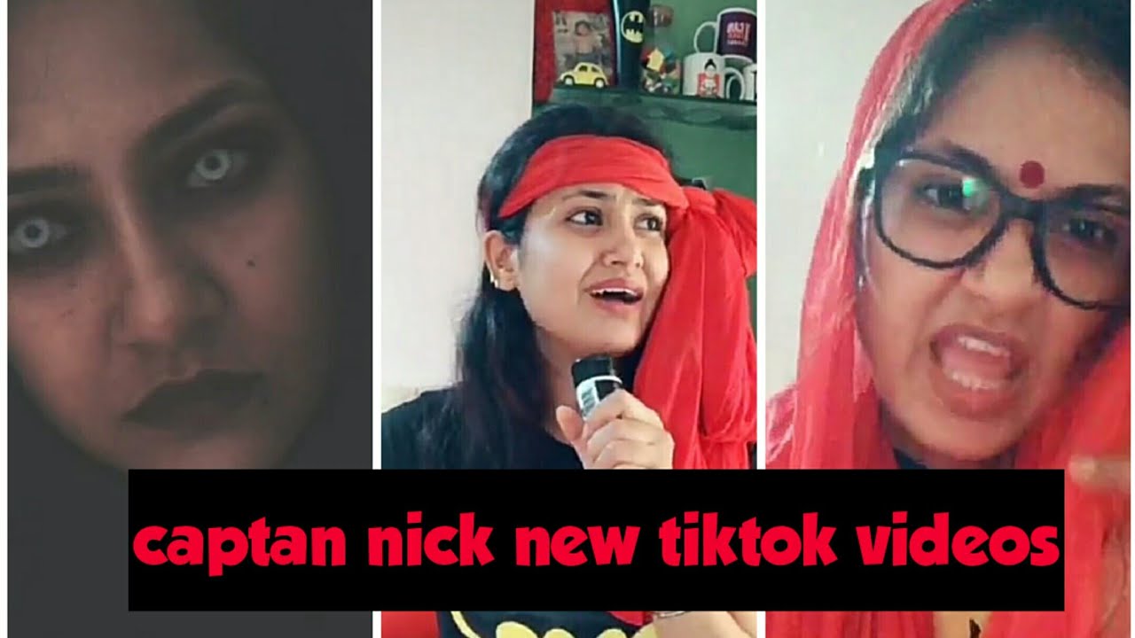 Captan nick ll niharika singh ll new latest tiktok videos - YouTube