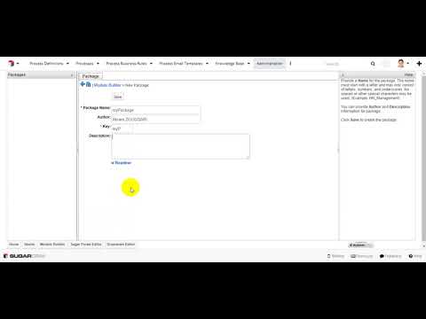 SugarCRM studio :Creating a Custom Module With Module Builder - - YouTube