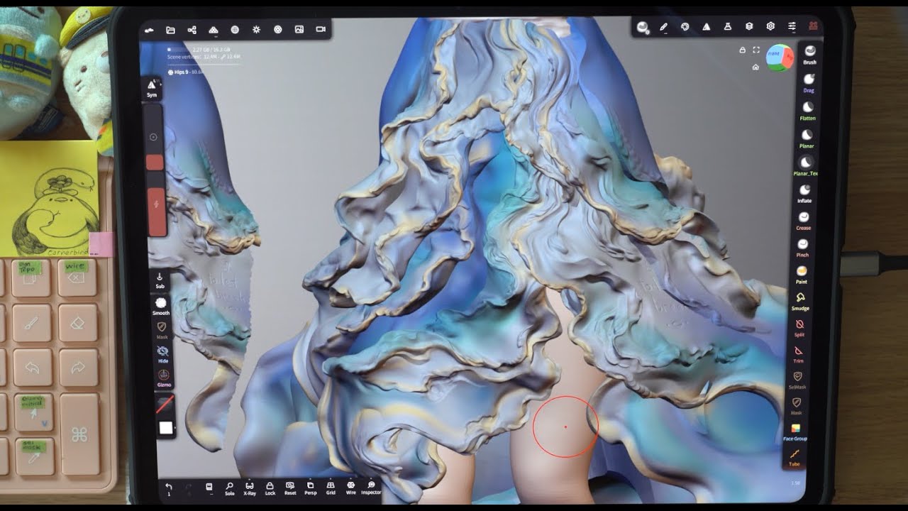 Nomad Sculpt Live Stream - Original Sculpt Series - How I Split Incredibly High-Detailed ...