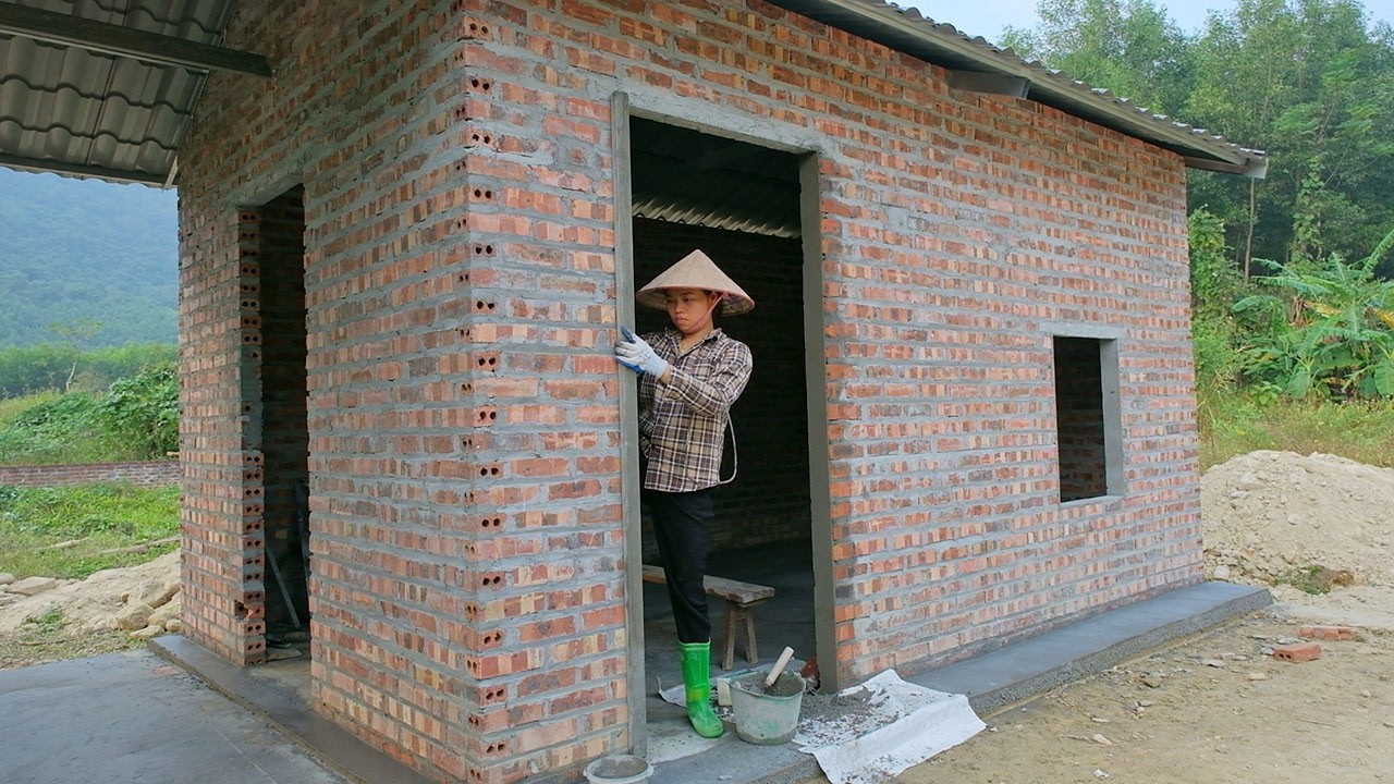 Caring for an Organic Vegetable Garden, Plastering Door Frames - YouTube