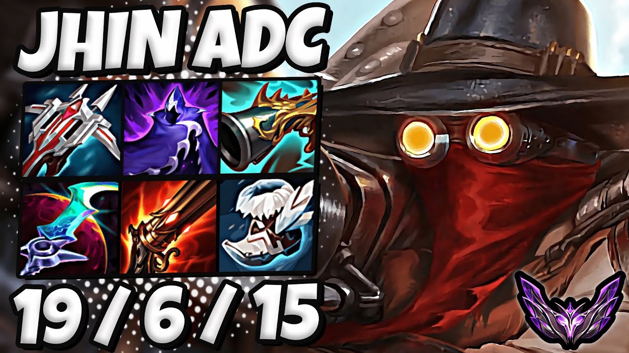 Jhin vs Lucian ADC [ Triple Kill ] Lol Korea Master Patch 13.18 - YouTube