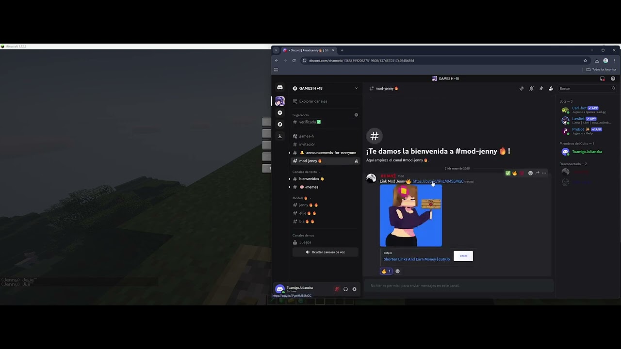 Jenny mod discord🔥 - YouTube