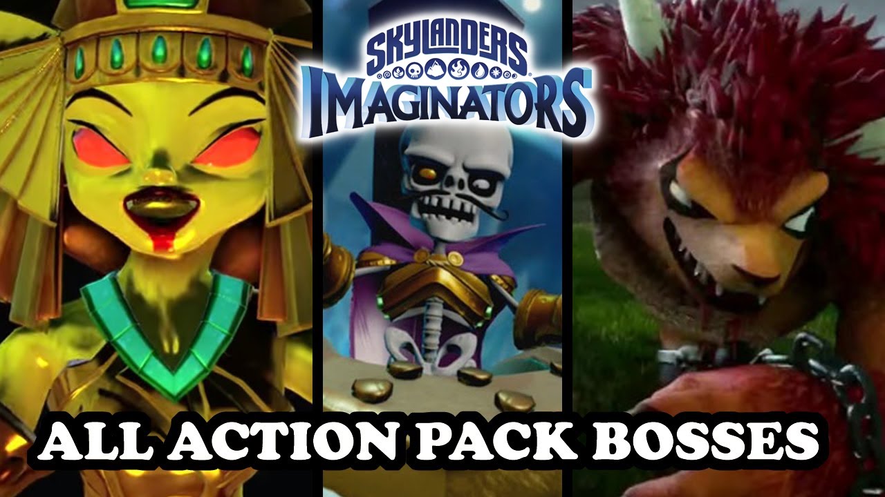 Skylanders Imaginators - All Racing Bosses (Land, Sky & Sea) (Boss ...