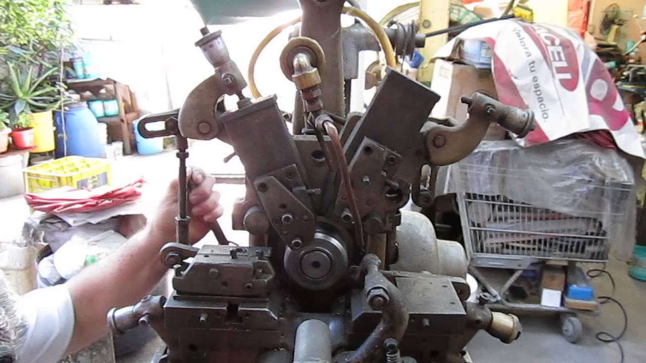 TORNO AUTOMATICO TRAUB A 25 PARTE1 - YouTube
