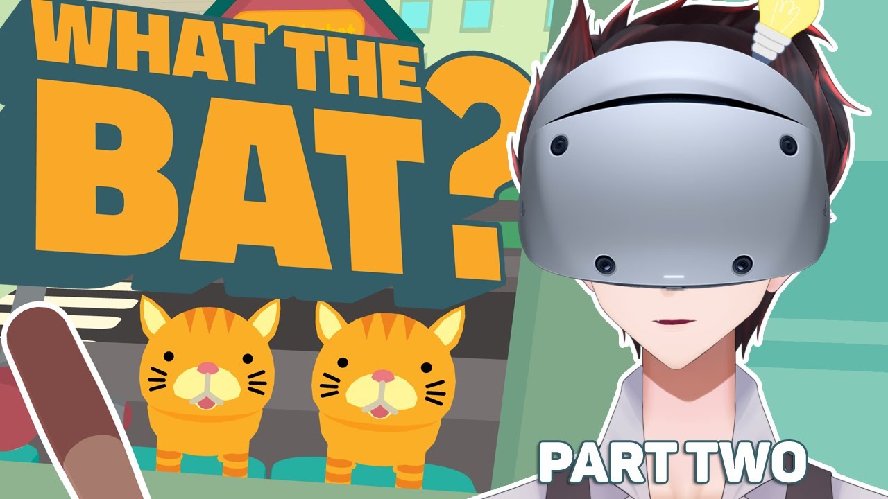 A VR cat cafe! - 'What the Bat?' Part 2! A Vtuber in VR the PSVR2! - YouTube