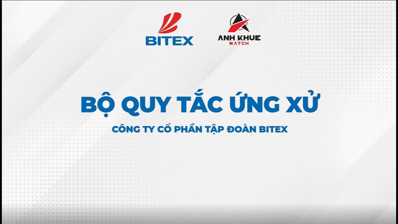 Tình huống ứng xử văn hóa doanh nghiệp tại BITEX - YouTube