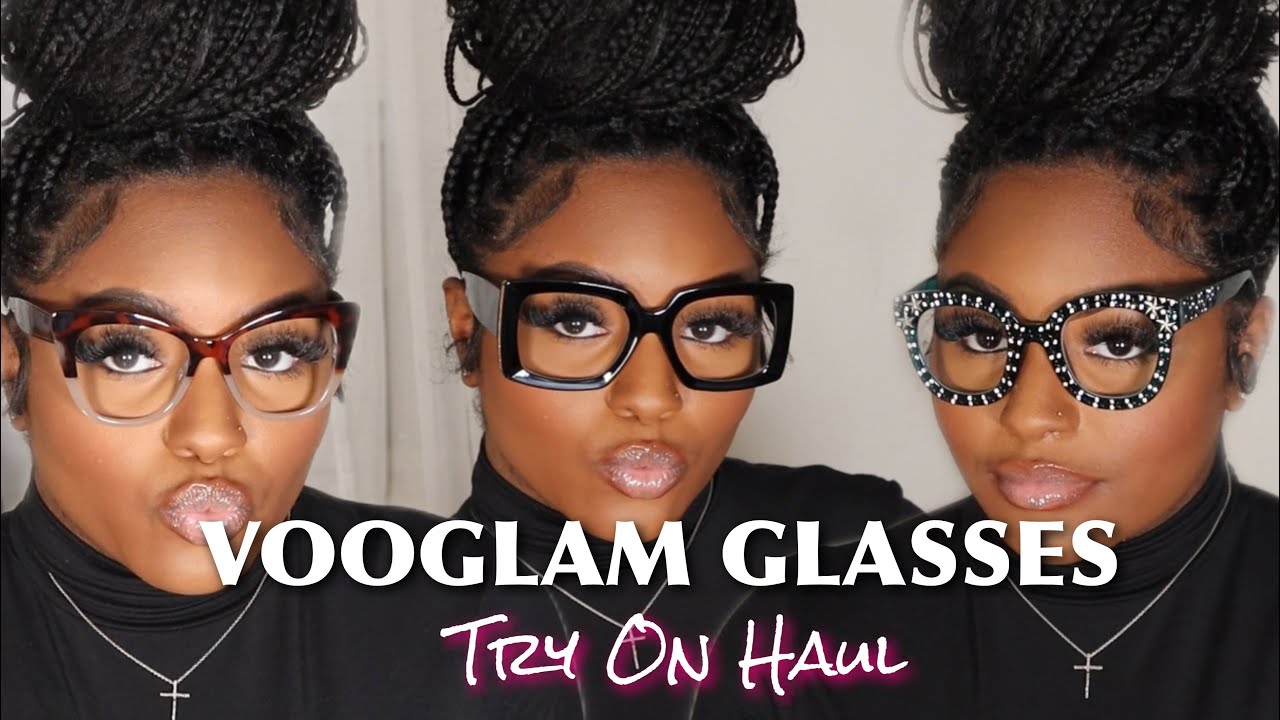 Vooglam Glasses Try-on Haul | Trendy Eyewear | Order Non-prescription ...