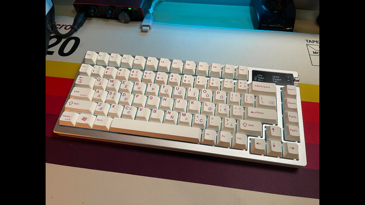 ROG Azoth - NX Snow Switch - YouTube