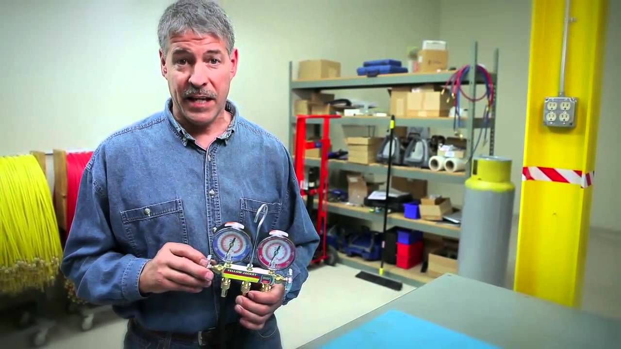 YELLOW JACKET Quick Tip: Heat Pump Manifold - YouTube