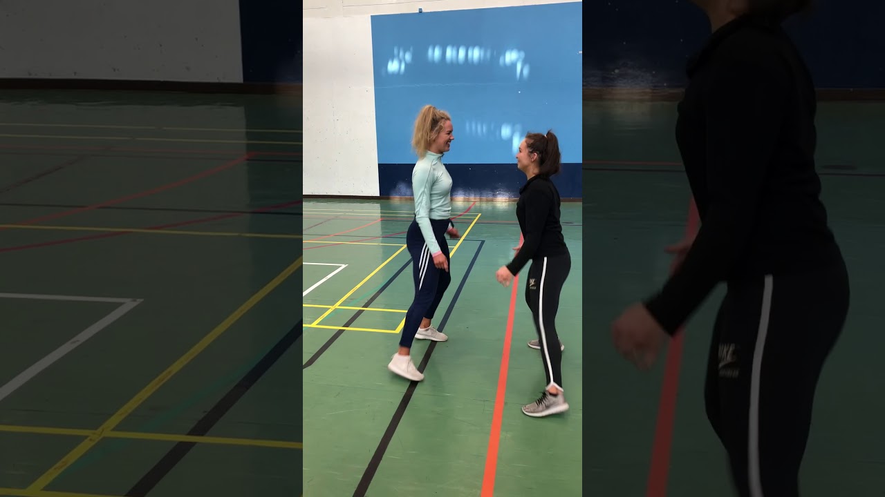 Side gallop, eyes forward - YouTube