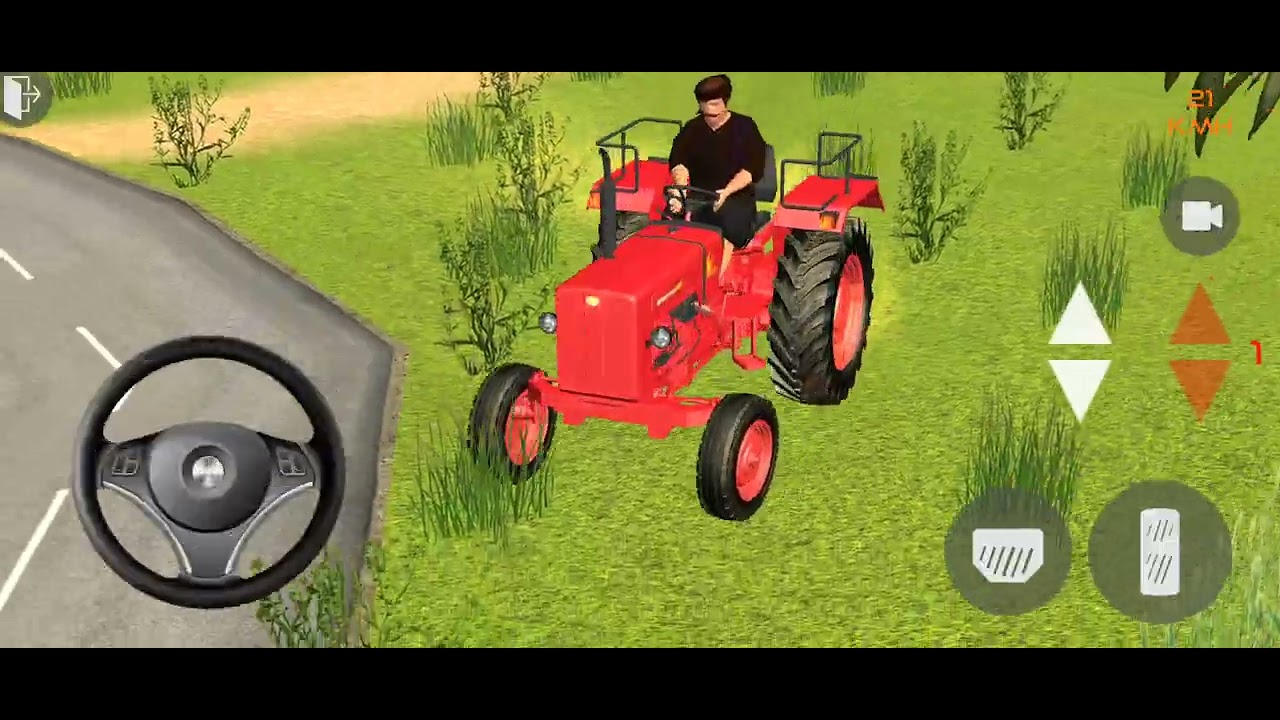 Drive Indian Tractor Simulator | Harvester Machine 😱 | play-23 # ...