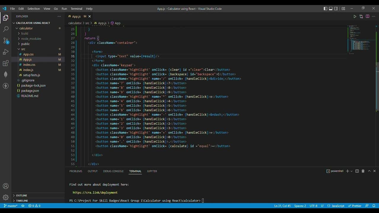Calculator Using React Coding Ninjas Codingninja Youtube