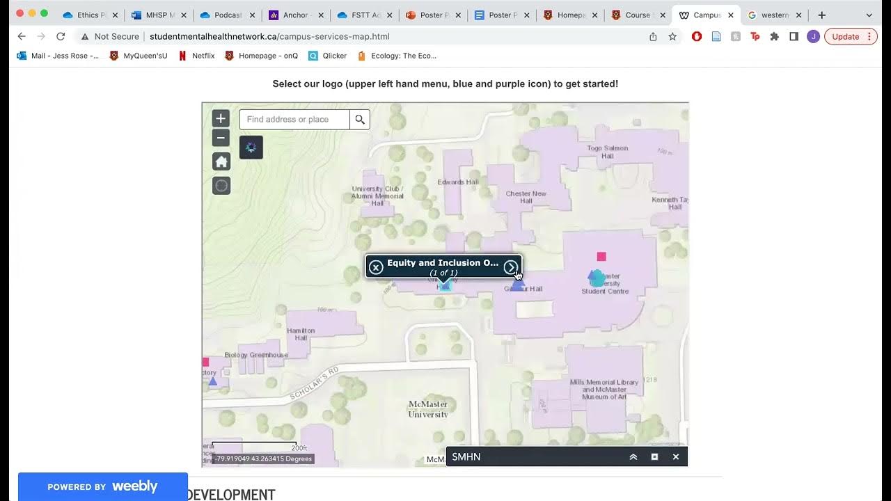Navigating GIS Mapping Tool - Student Mental Health Network - YouTube