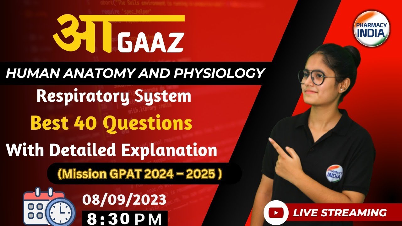 आGAAZ | Respiratory System | Human Anatomy & Physiology | MISSION GPAT ...