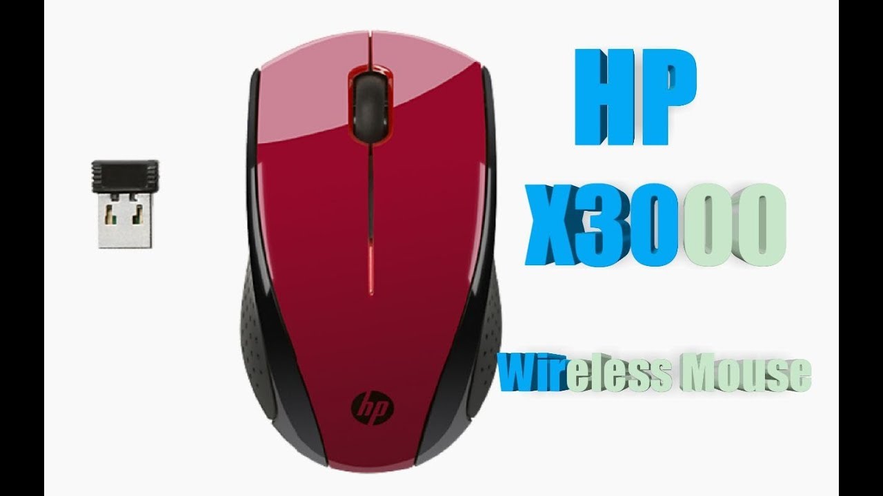 HP X3000 Unboxing Wireless Mouse 2018 - YouTube