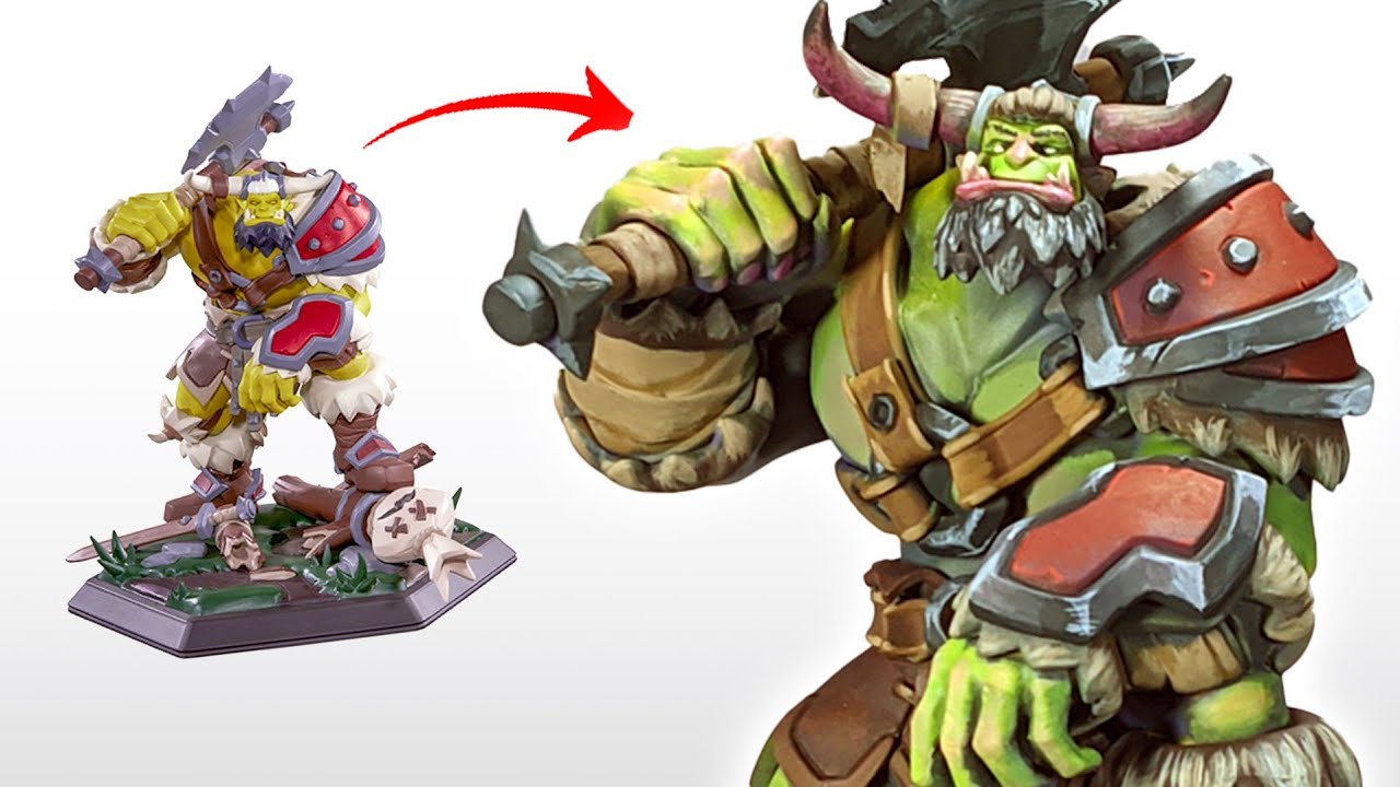 Did we FIX these EXPENSIVE Warcraft statues?... - YouTube