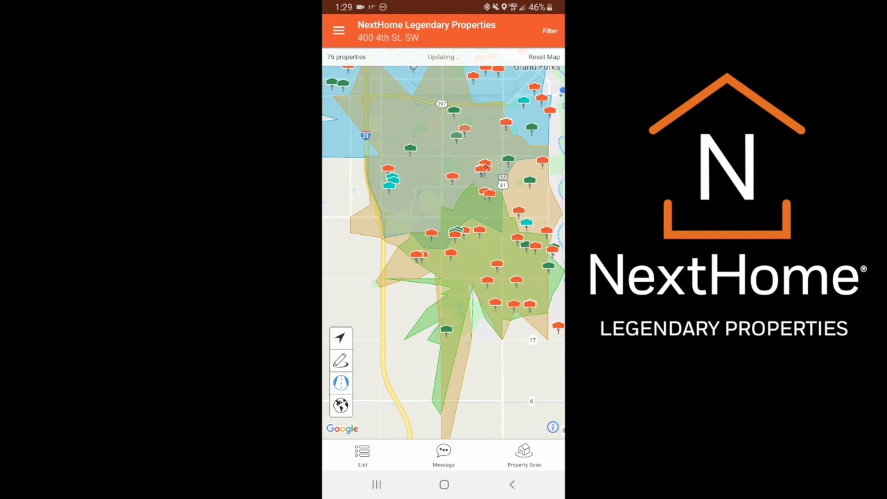 NextHome Mobile Connect: Commute Time Demo - YouTube