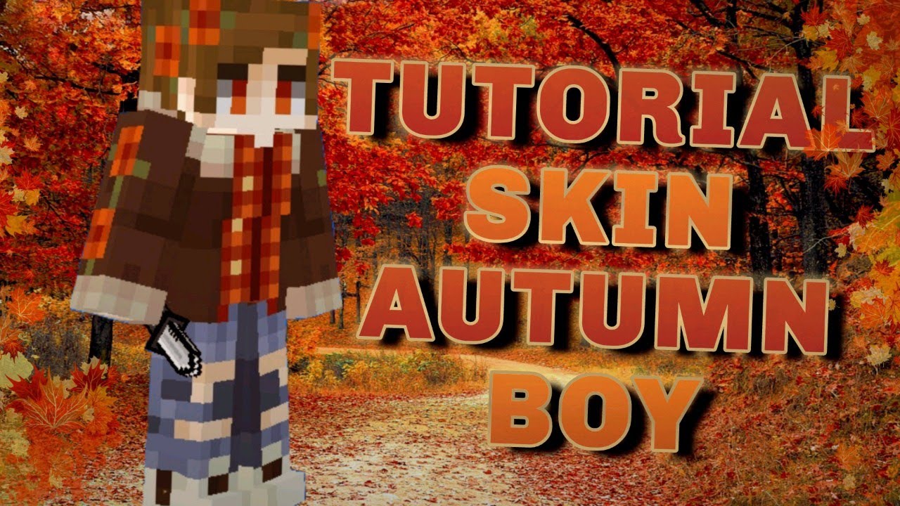 TUTORIAL: Skin Autumn Boy (Pixel Gun 3D) - Free Copy 🍁🍂 - YouTube
